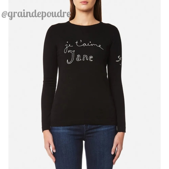 Bella Freud | Sweaters | Rare Hp Bella Freud Je Taime Jane Birkin Serge ...